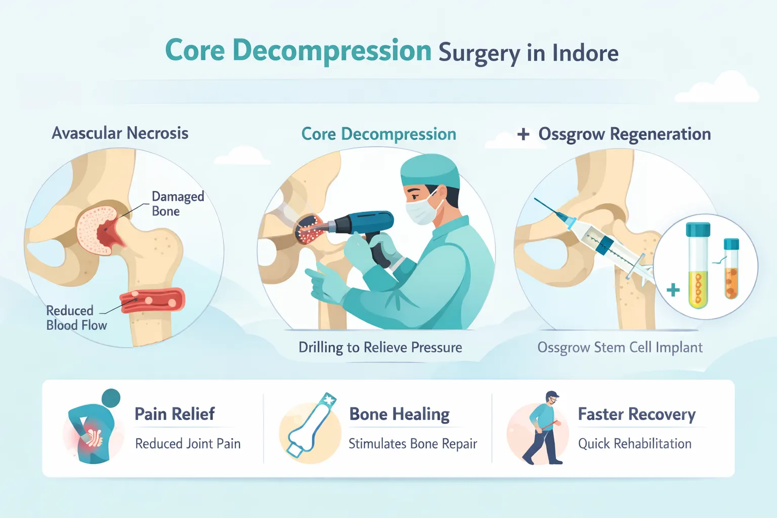 Core Decompression Surgery in Indore | Dr. Pratyush Gupta